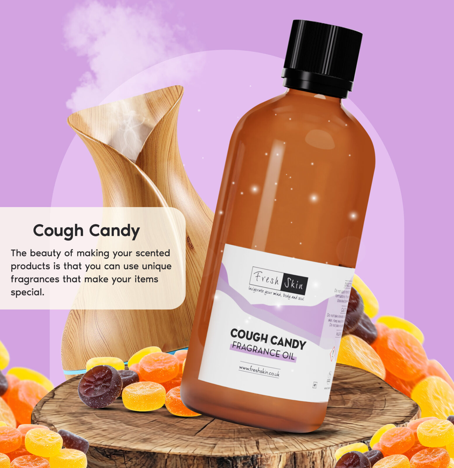 Cough Candy Fragrance Oil - Freshskin Beauty