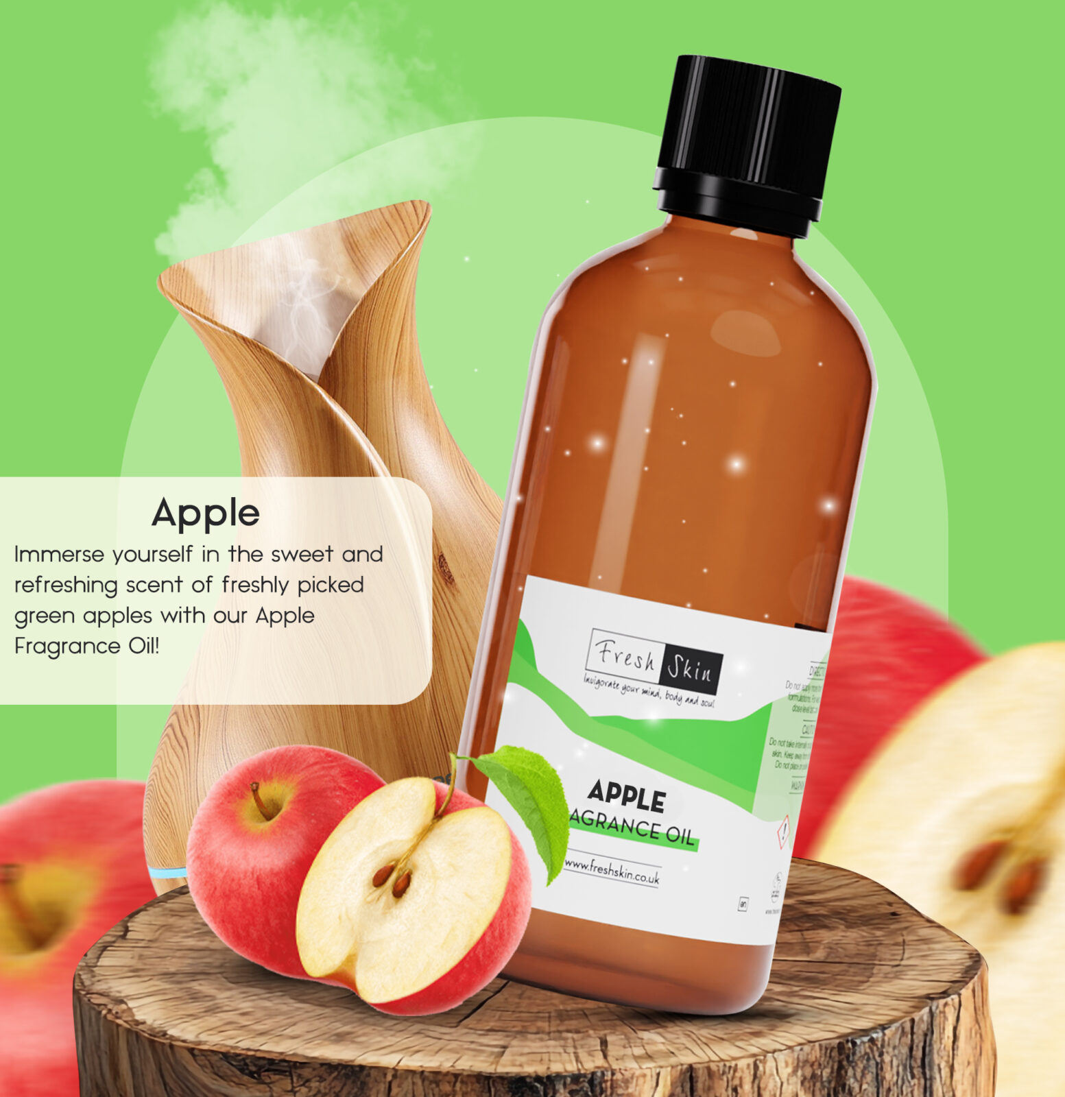 Apple Fragrance Oil - Freshskin Beauty